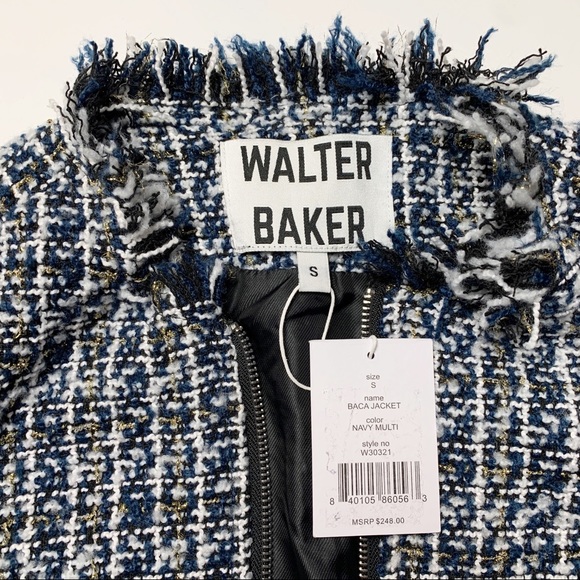 Walter Baker | Jackets & Coats | Nwt Walter Baker Baca Tweed Jacket ...